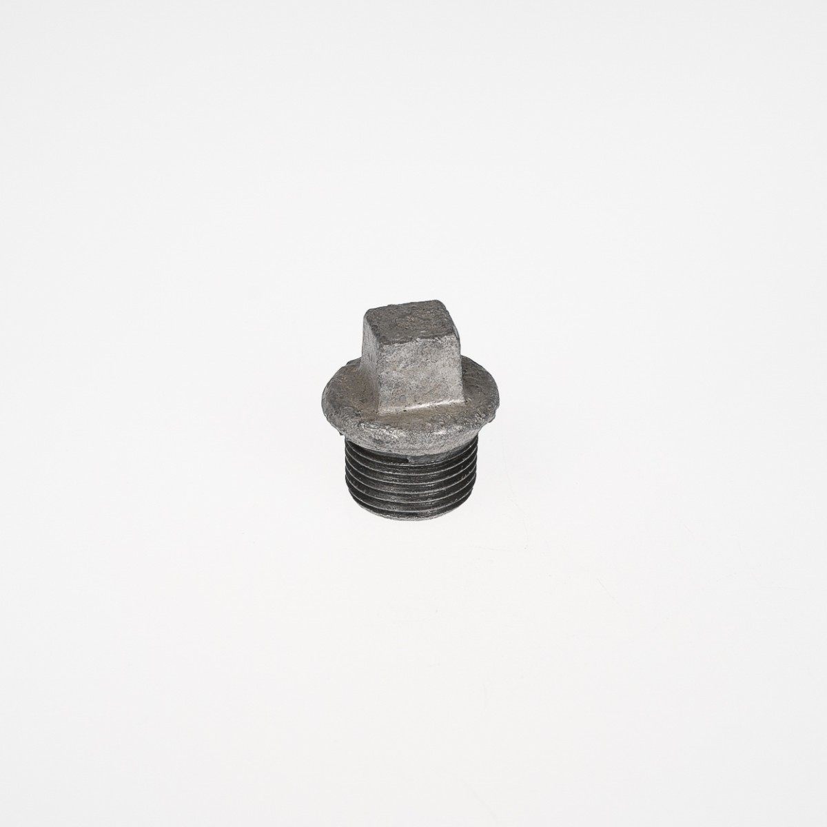 HOLLOW PLUG WITH SQUARE MALE (GALVANIZED) 1/4" - GVZ Glasshouses